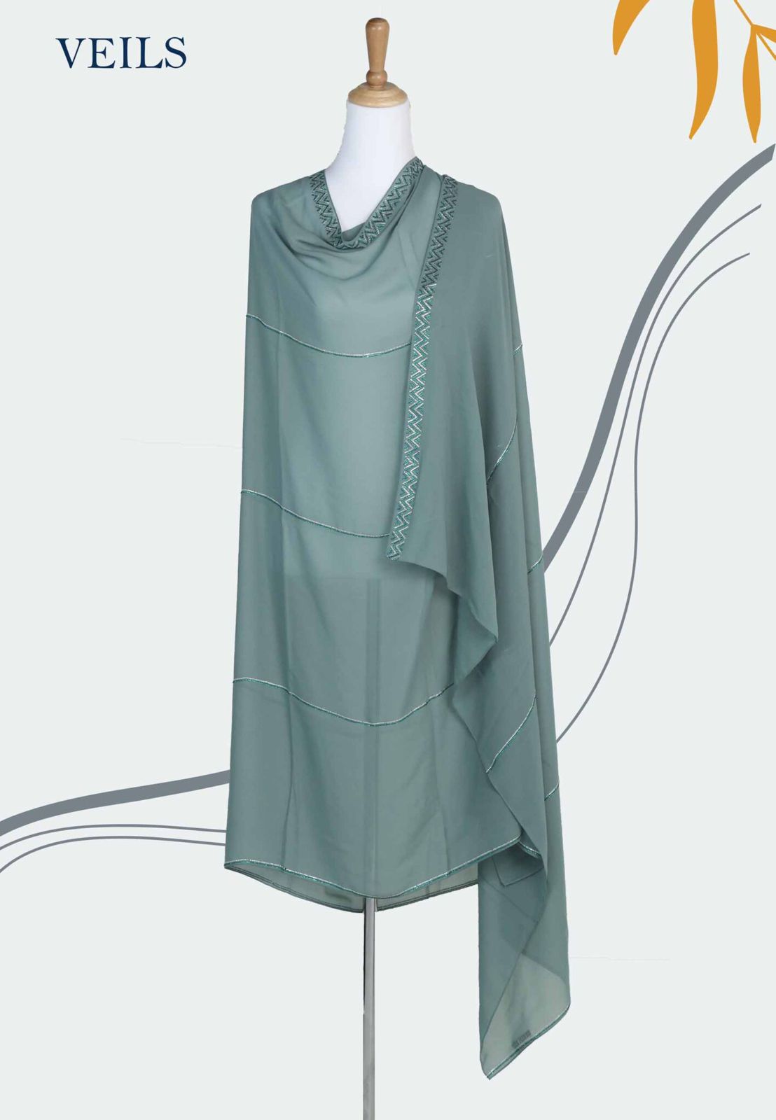 wool chiffon Shella scarf with good whole sale price – Kashtaban Scarf